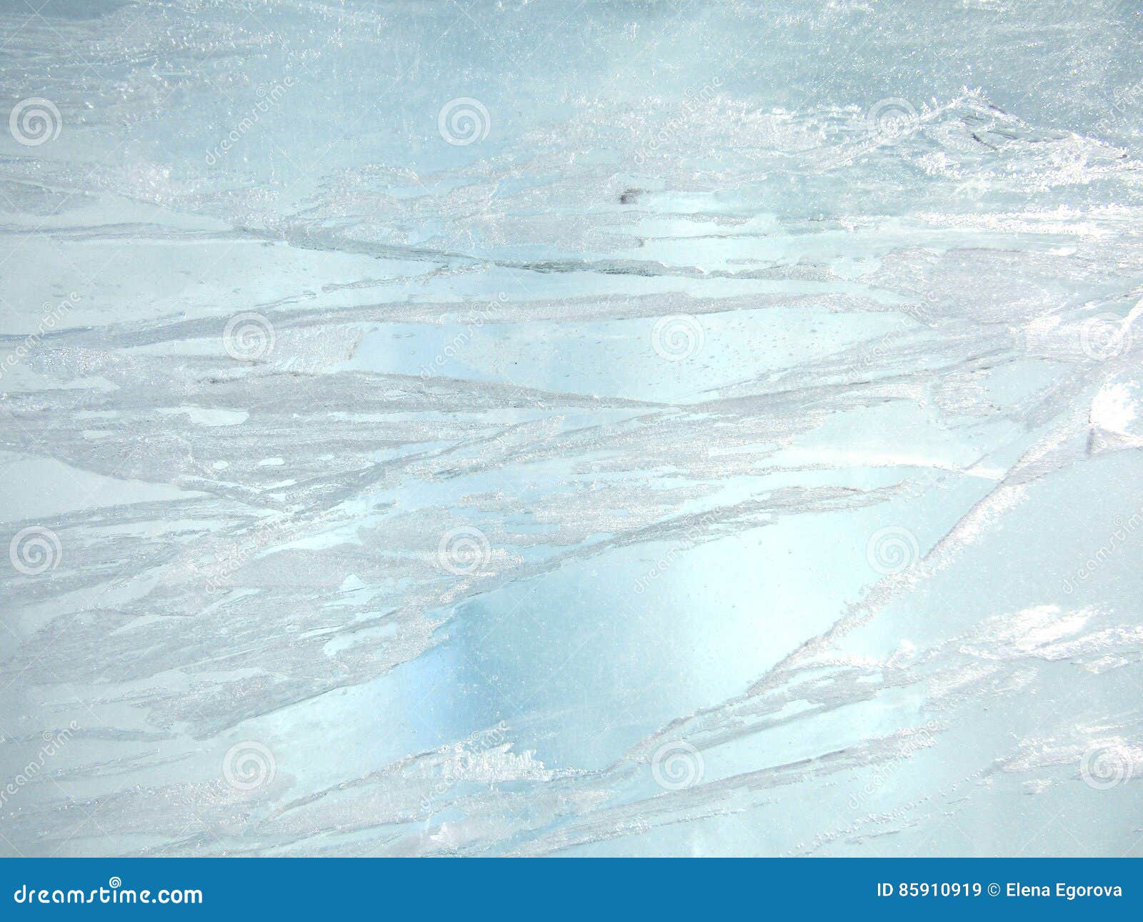 Texture De Glace Transparente