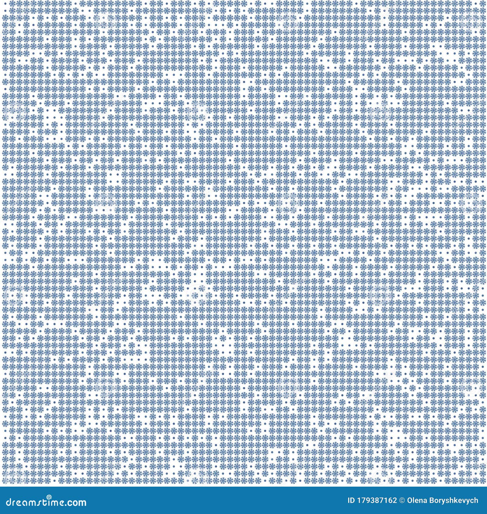 Pattern With Asterisks On White Background Cartoon Vector ...