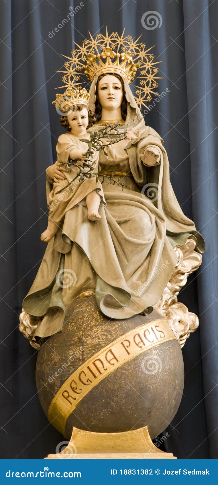 Hl. Maria De La Iglesia De Viena Foto de archivo - Imagen de ...