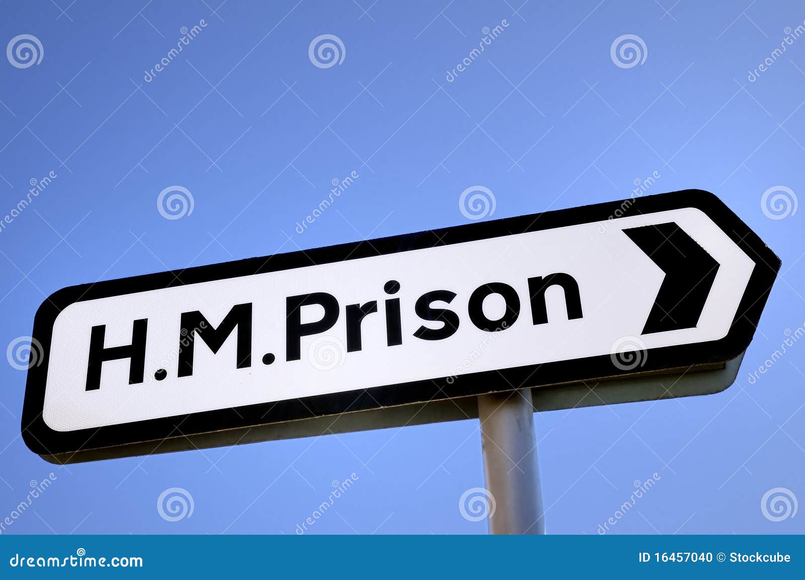 HM Prison Sign stock photo. Image of crime, outdoors - 16457040
