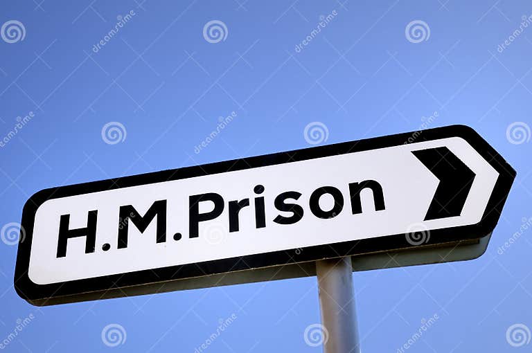 HM Prison Sign stock photo. Image of crime, outdoors - 16457040