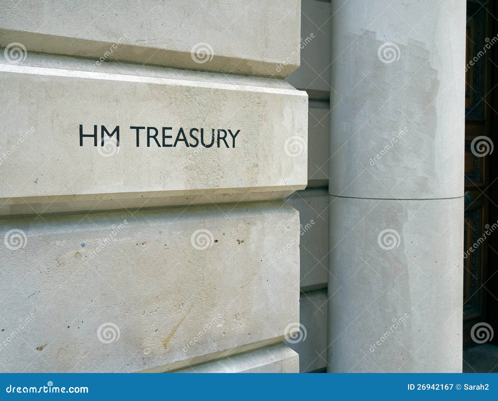 HM Treasury Building, London, UK Editorial Photography - Image of ...