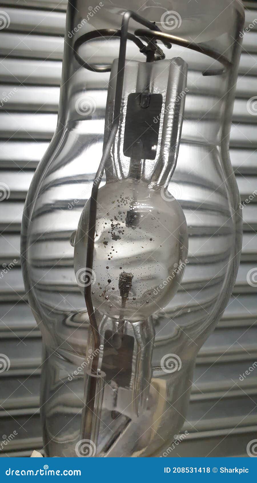 HMI Bulb for Film Lighting stock photo. Image of glass - 208531418