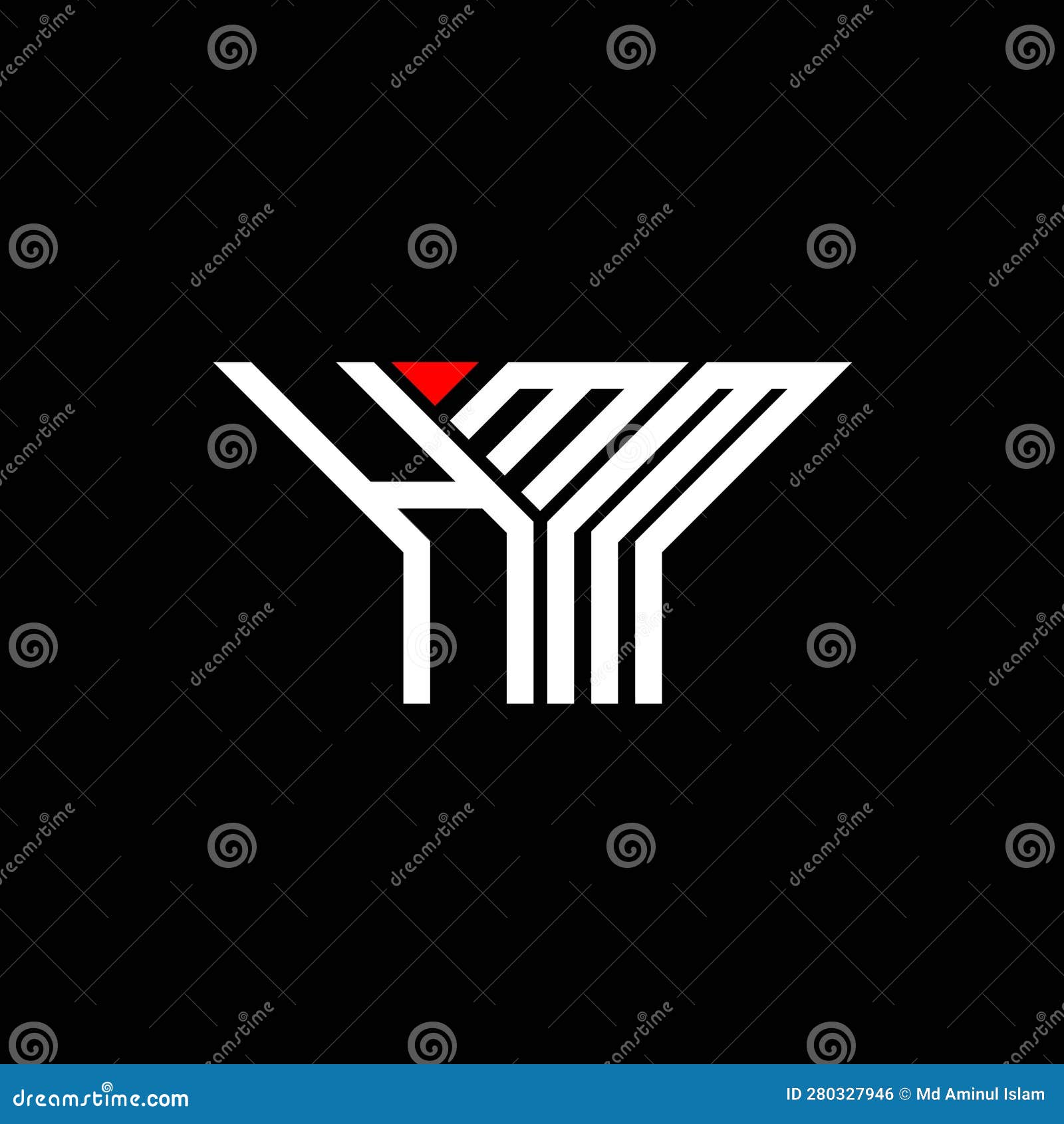 HMM Letter Logo Creative Design with Vector Graphic, HMM Simple and ...