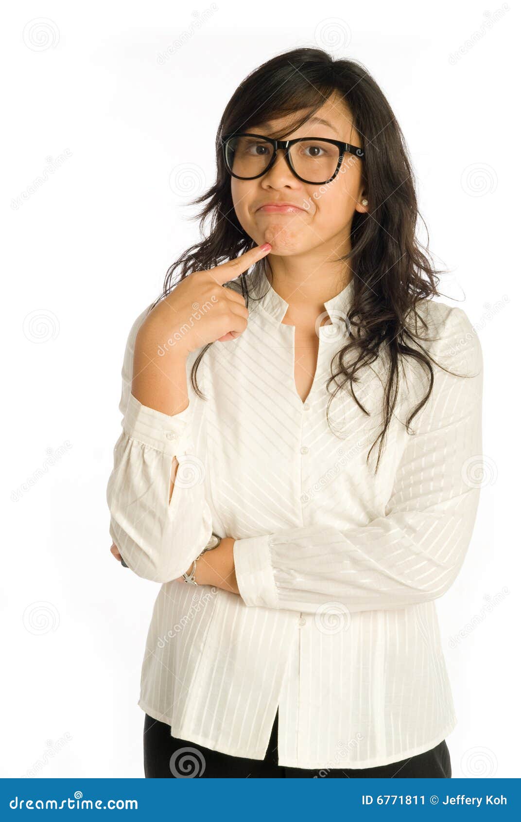 Hmmm, Maybe, Perhaps ... stock image. Image of communications - 6771811