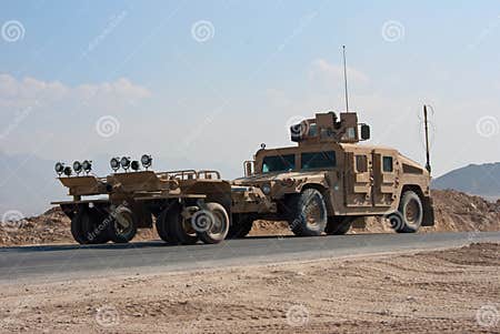 HMMWV Mine Roller editorial photo. Image of radio, hmmwv - 17875031