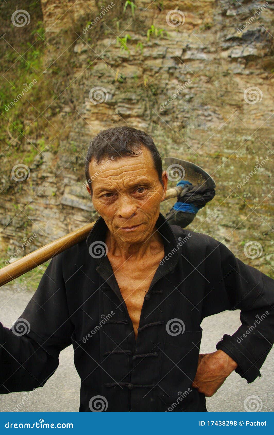 Hmong ethnic peasant stock photo. Image of typical, asian - 17438298
