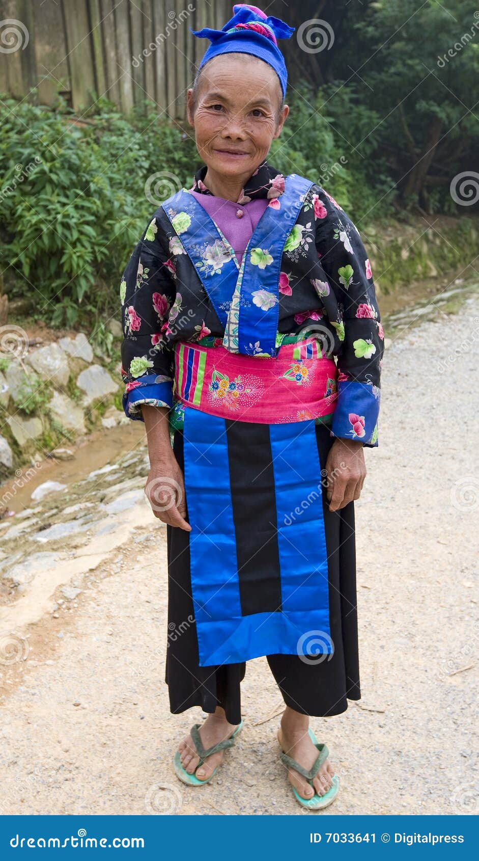 Hmong, old woman in Laos stock image. Image of senior - 7033641