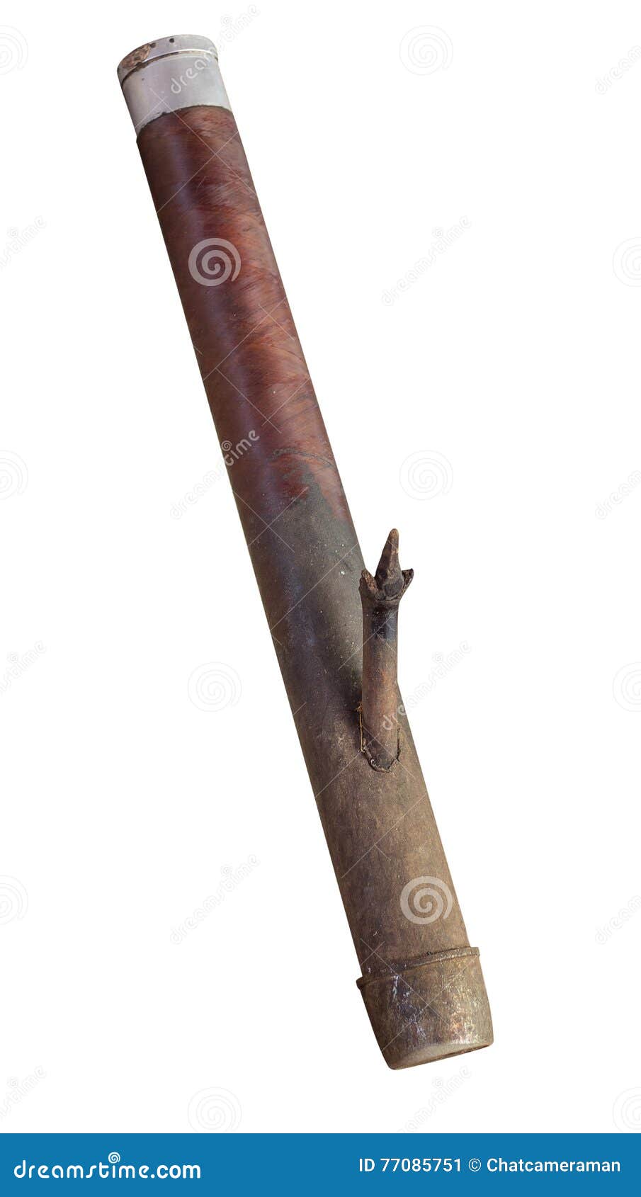 Hmong pipe smoking stock image. Image of brown, thailand - 77085751