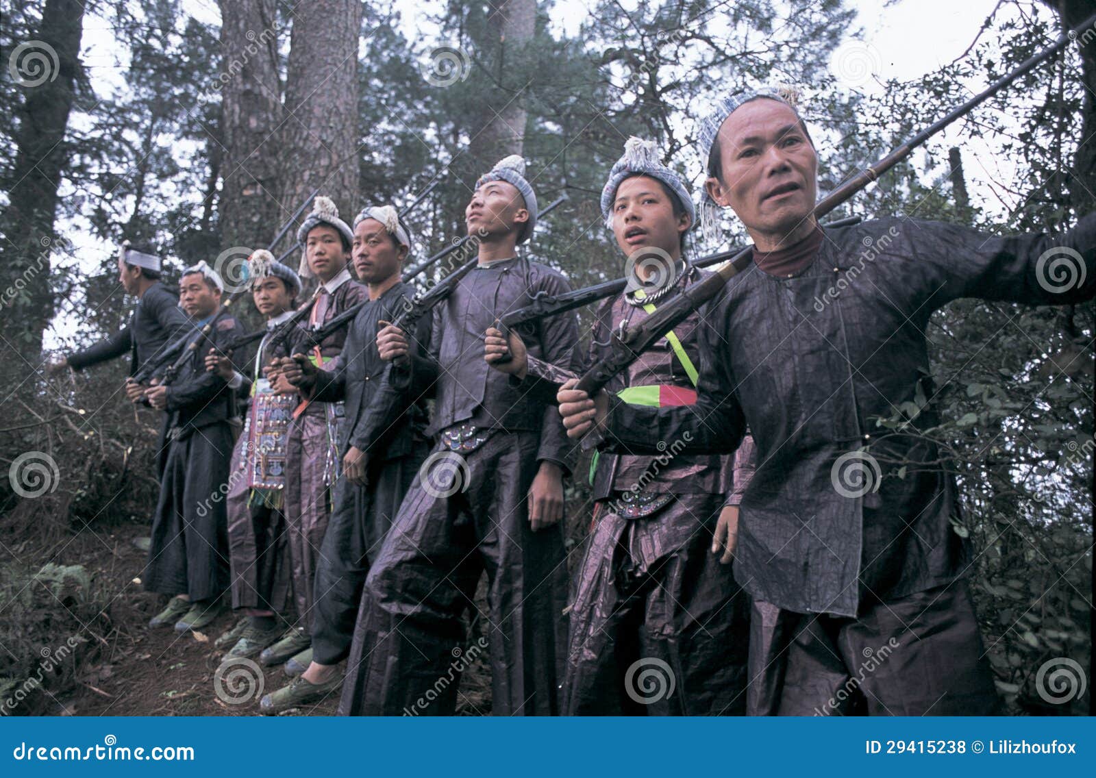 Hmong in southwest China editorial stock photo. Image of hunter - 29415238