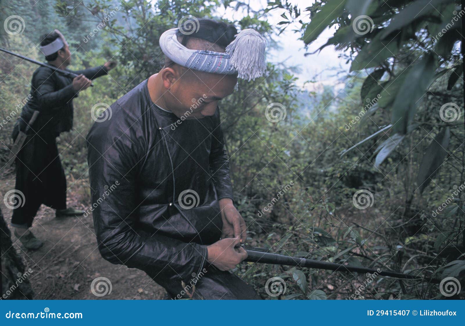 Hmong in southwest China editorial photography. Image of original ...