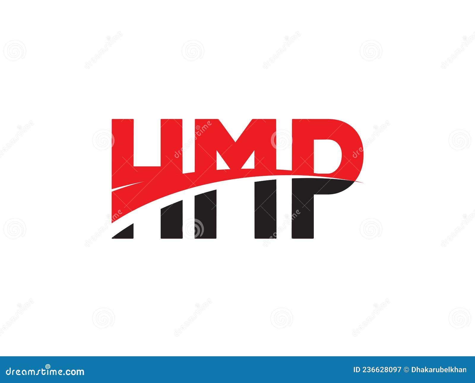 HMP Letter Initial Logo Design Vector Illustration Stock Vector ...