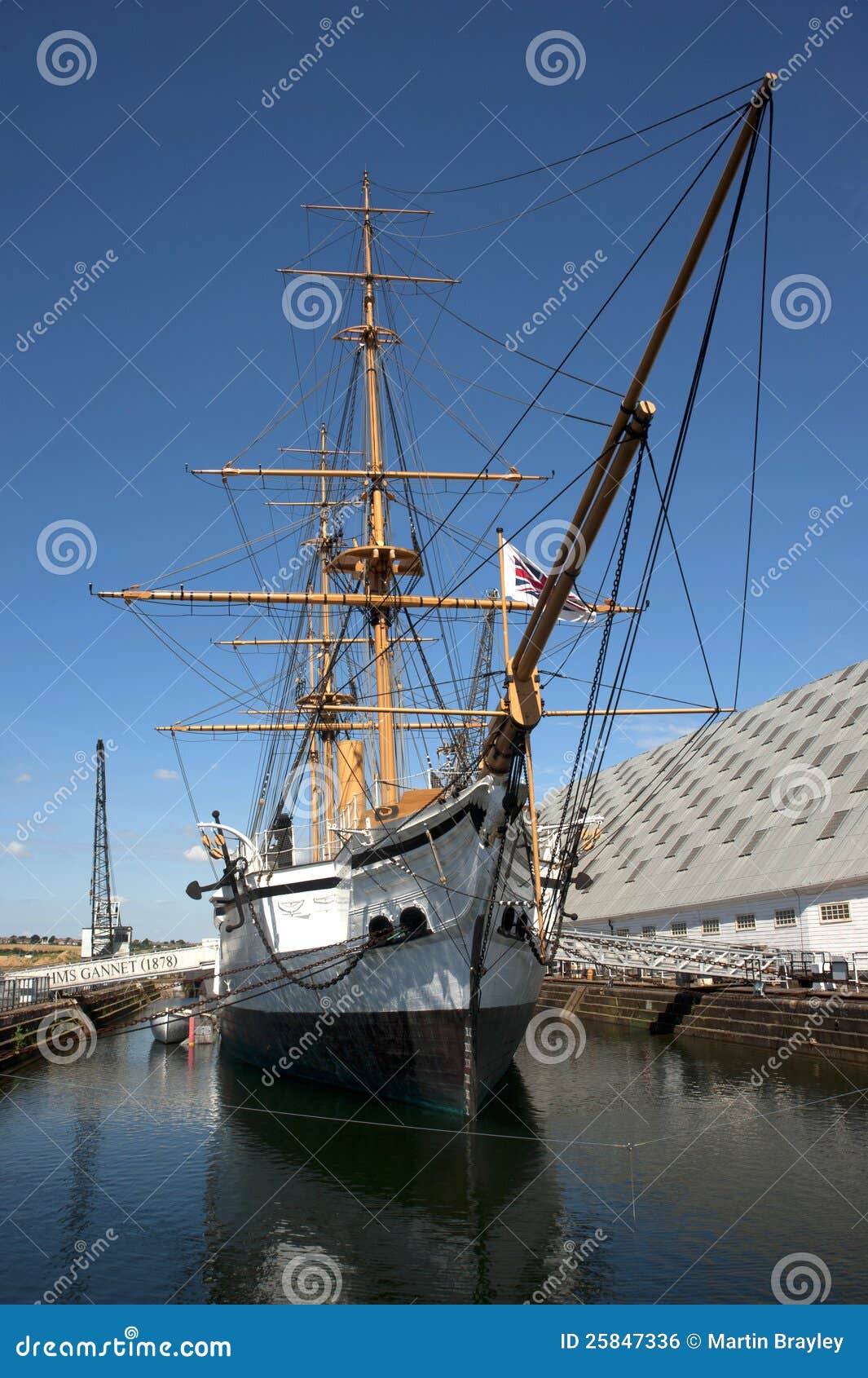 HMS JAN-VAN-GENT 1878 redactionele foto. Image of dokken - 25847336