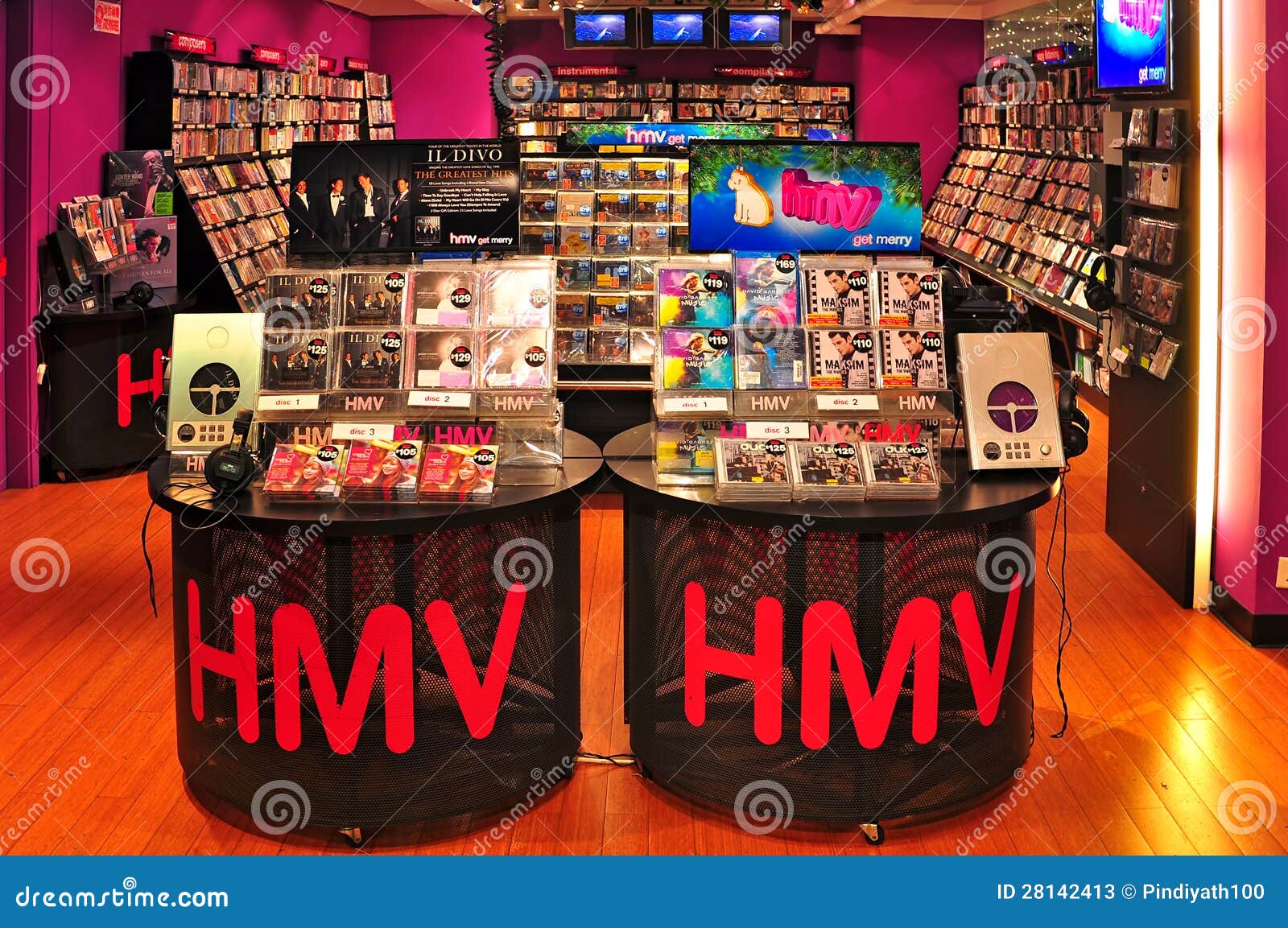 Hmv outlet, hong kong editorial stock photo. Image of music - 28142413