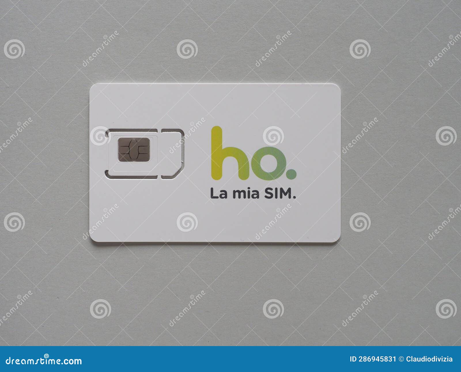 Ho Mobile sim editorial photo. Image of 2023, italy - 286945831