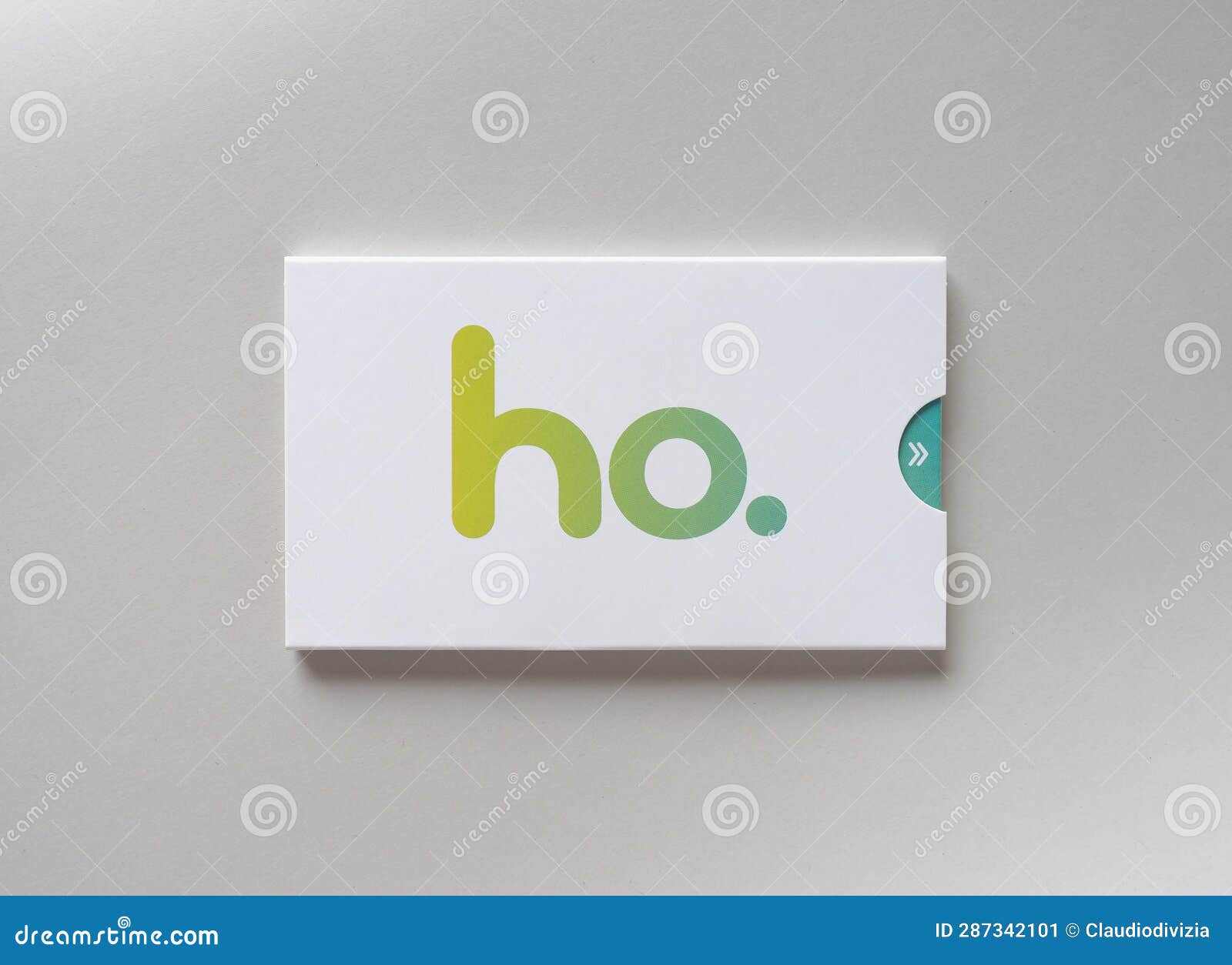 Ho Mobile sim editorial photo. Image of italian, milan - 287342101