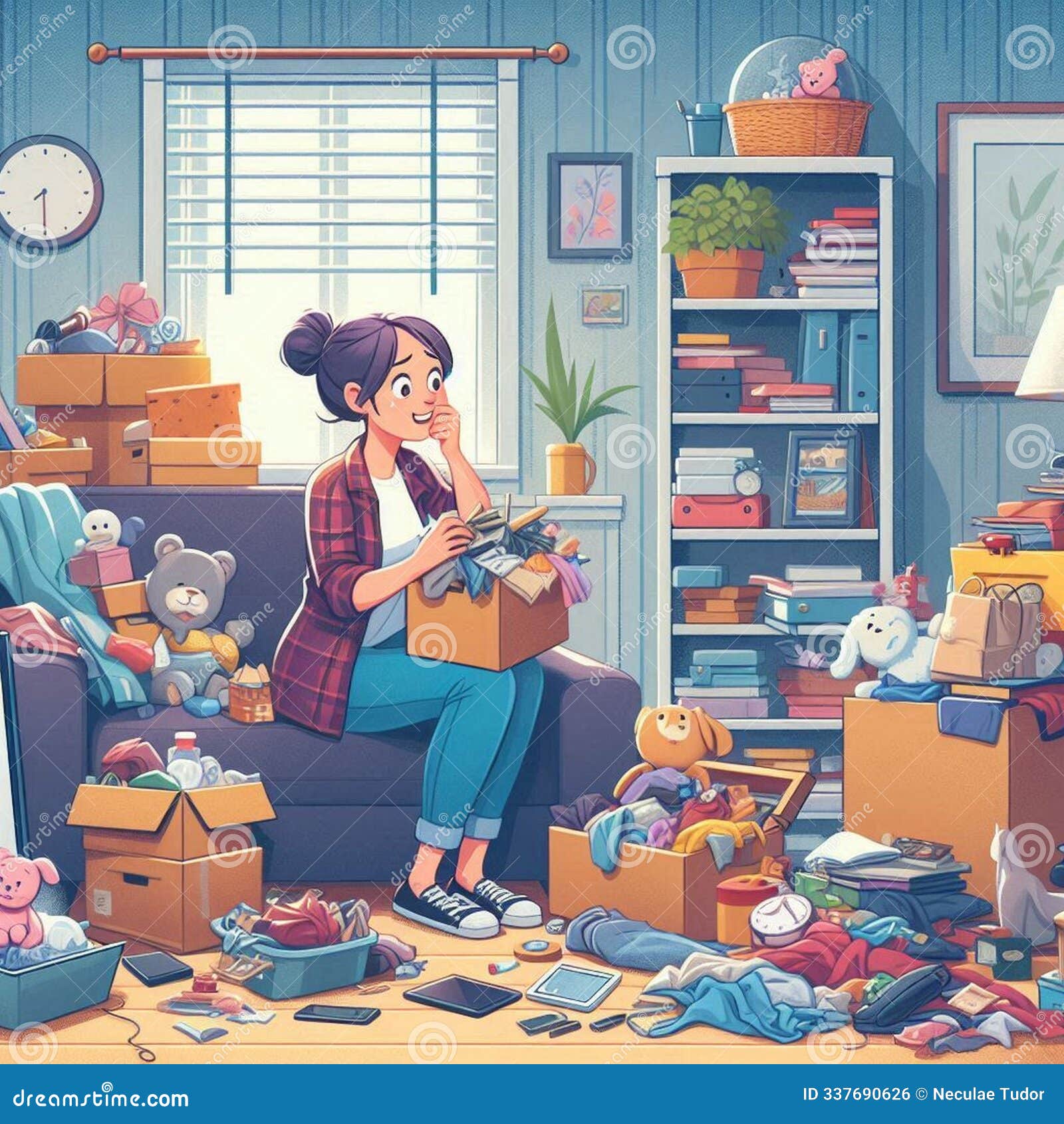 Hoarding Disorder , Mental Disorder Or Excessive Acquisition Conceptual ...