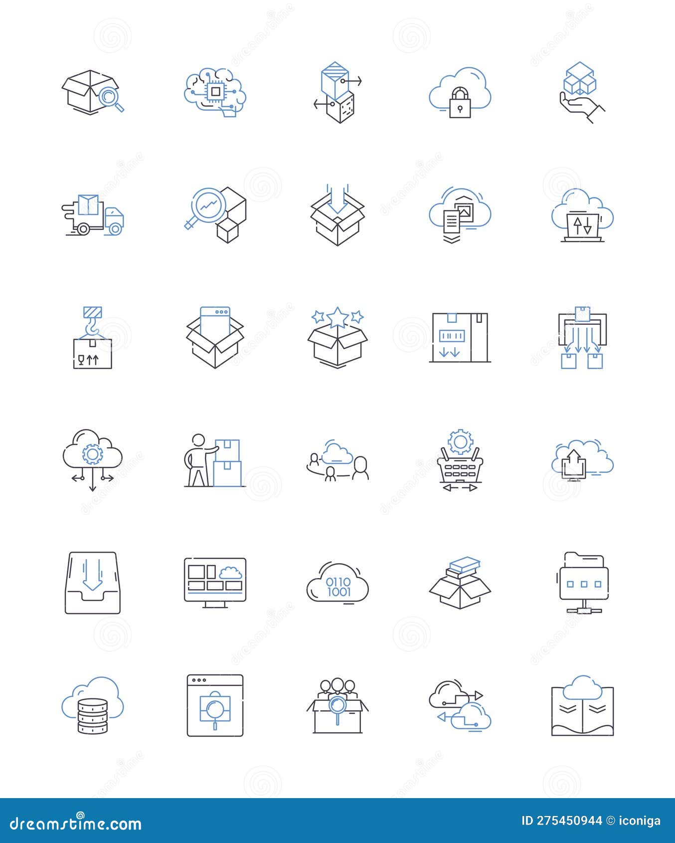 Hoarding Clutter Disorder Icon Vector Illustration | CartoonDealer.com ...