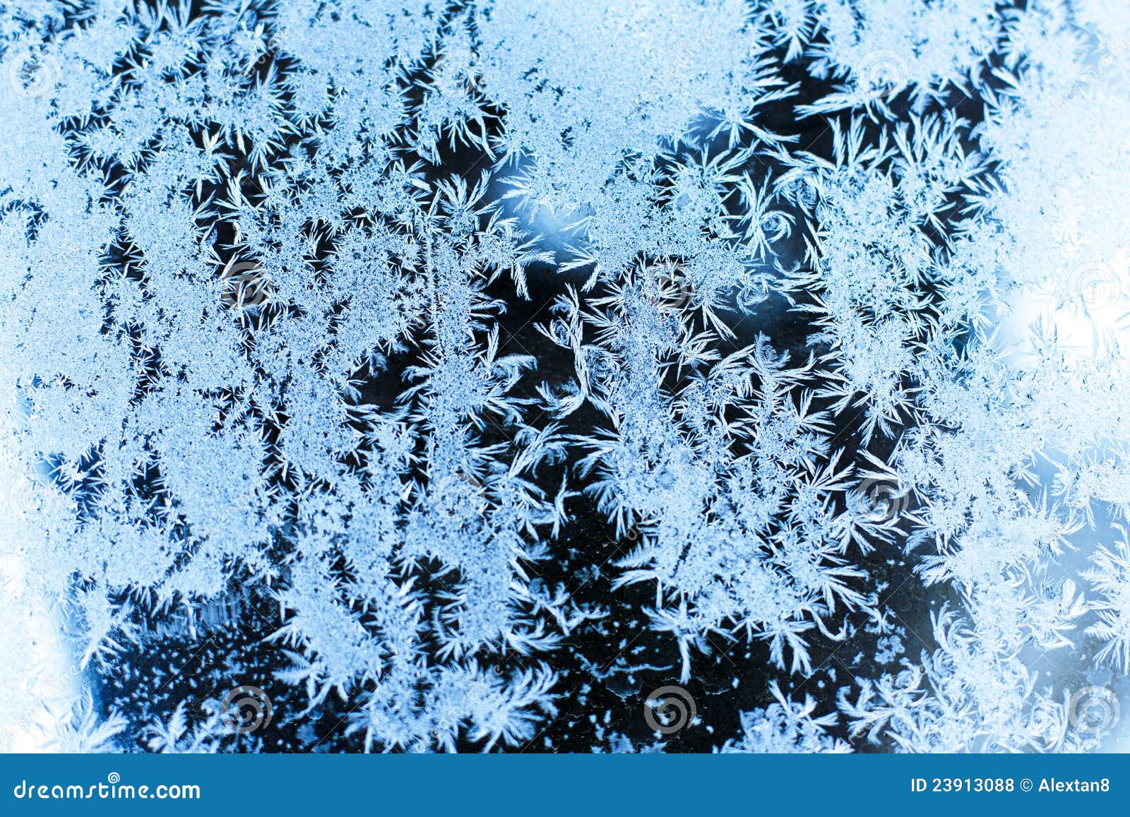 Hoarfrost Texture As Background Stock Photo - Image of blue, pattern ...