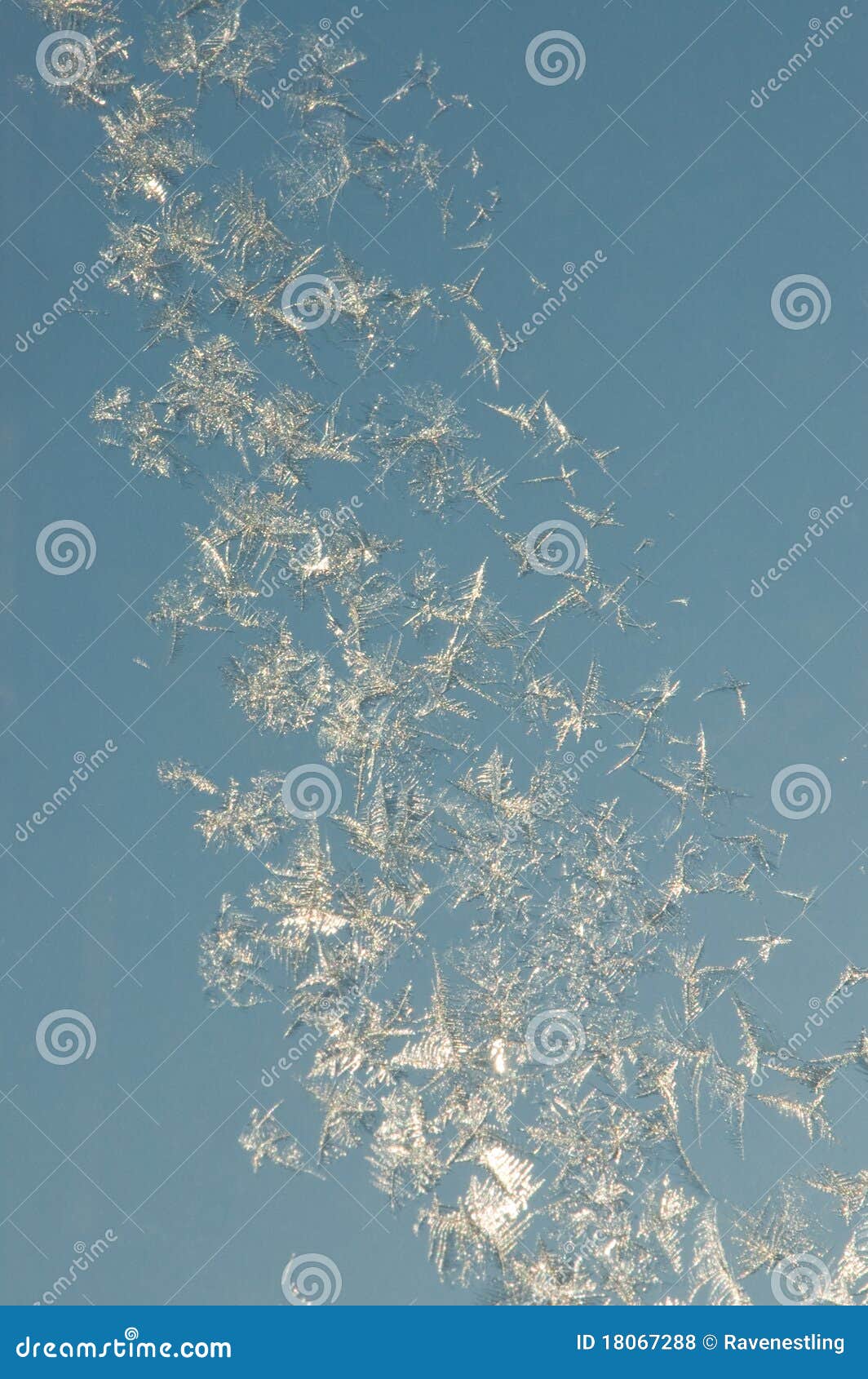Hoarfrost on window stock photo. Image of closeup, frost - 18067288