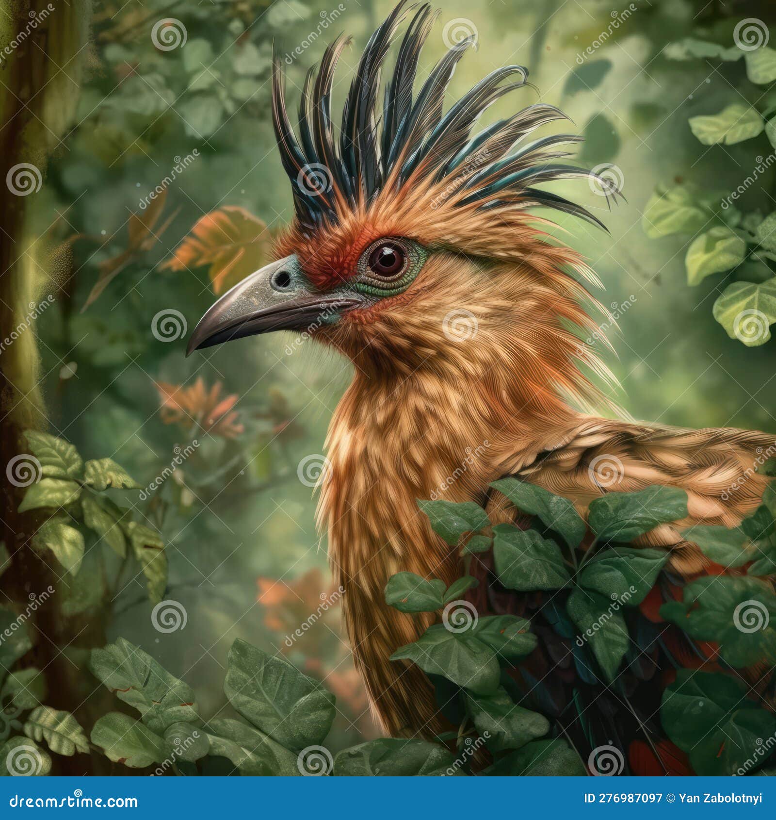 Hoatzin Head Stock Illustrations – 1 Hoatzin Head Stock Illustrations ...