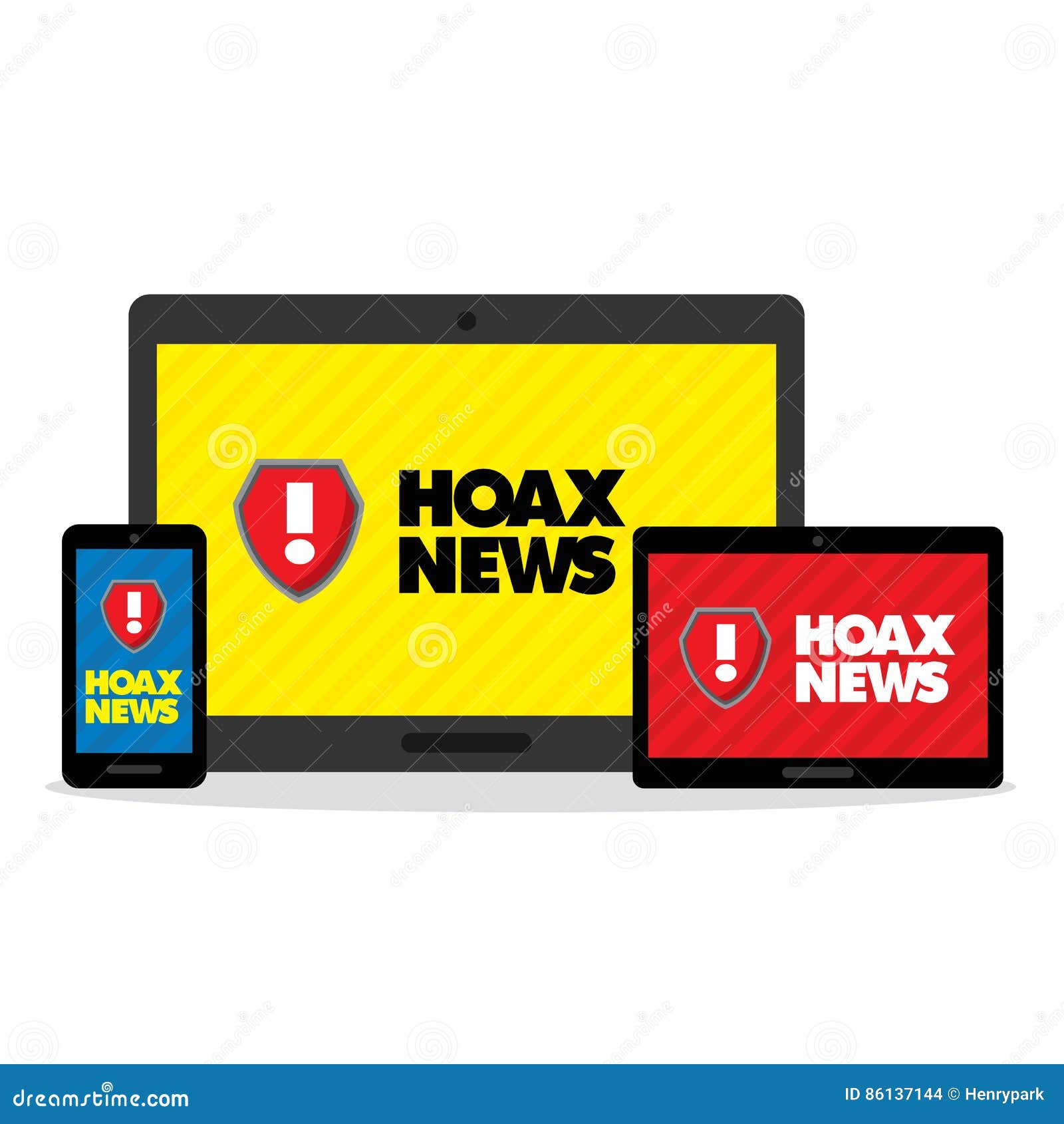 Hoax stock vector. Illustration of chicane, information - 86137144