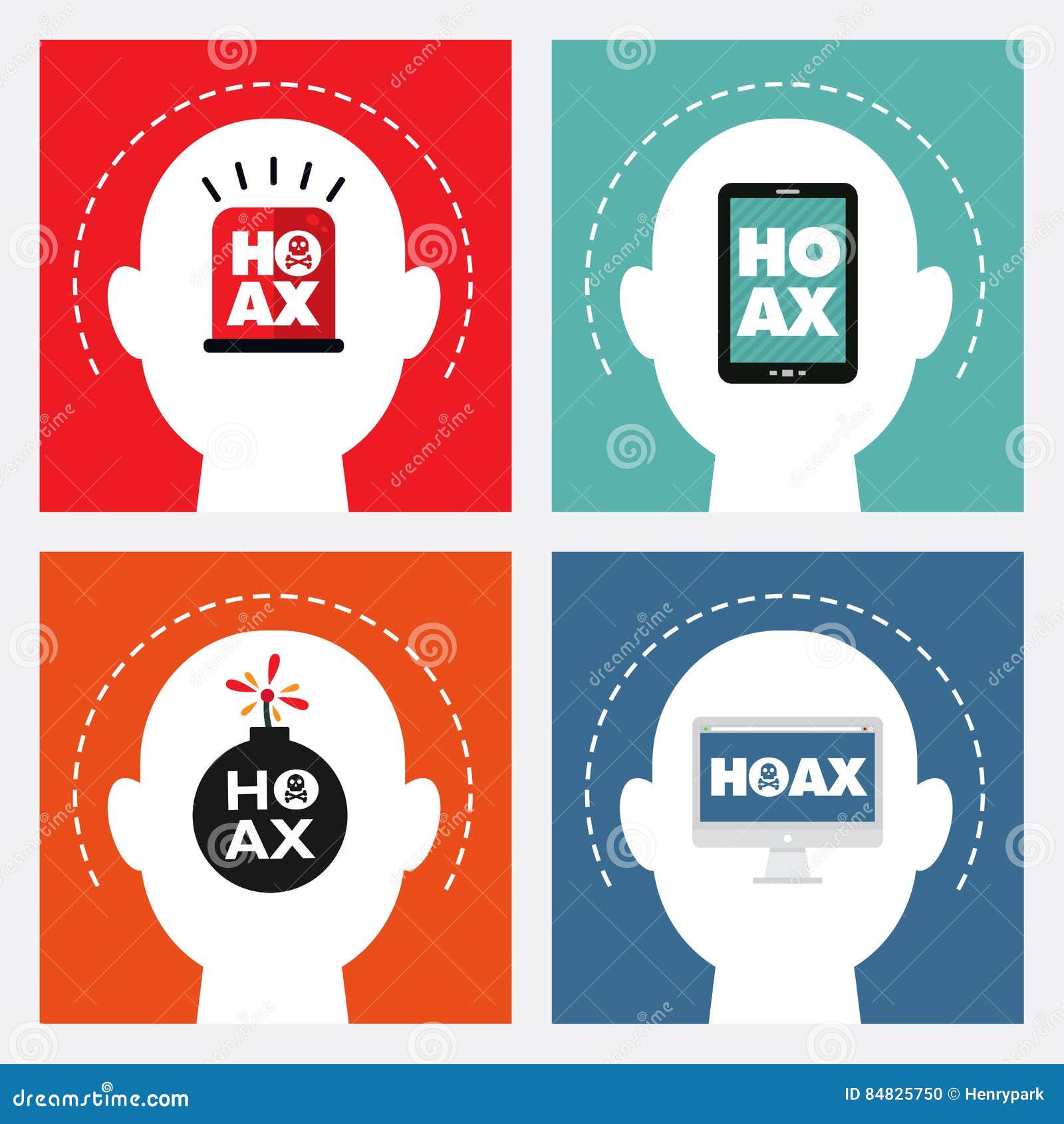 Hoax stock vector. Illustration of blackmail, buffer - 84825750