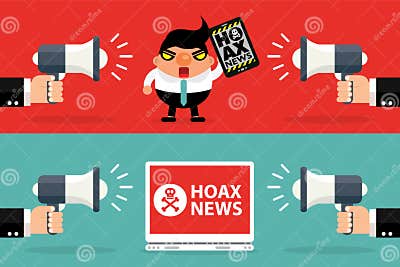 Hoax stock vector. Illustration of info, chicanery, grungy - 86634472