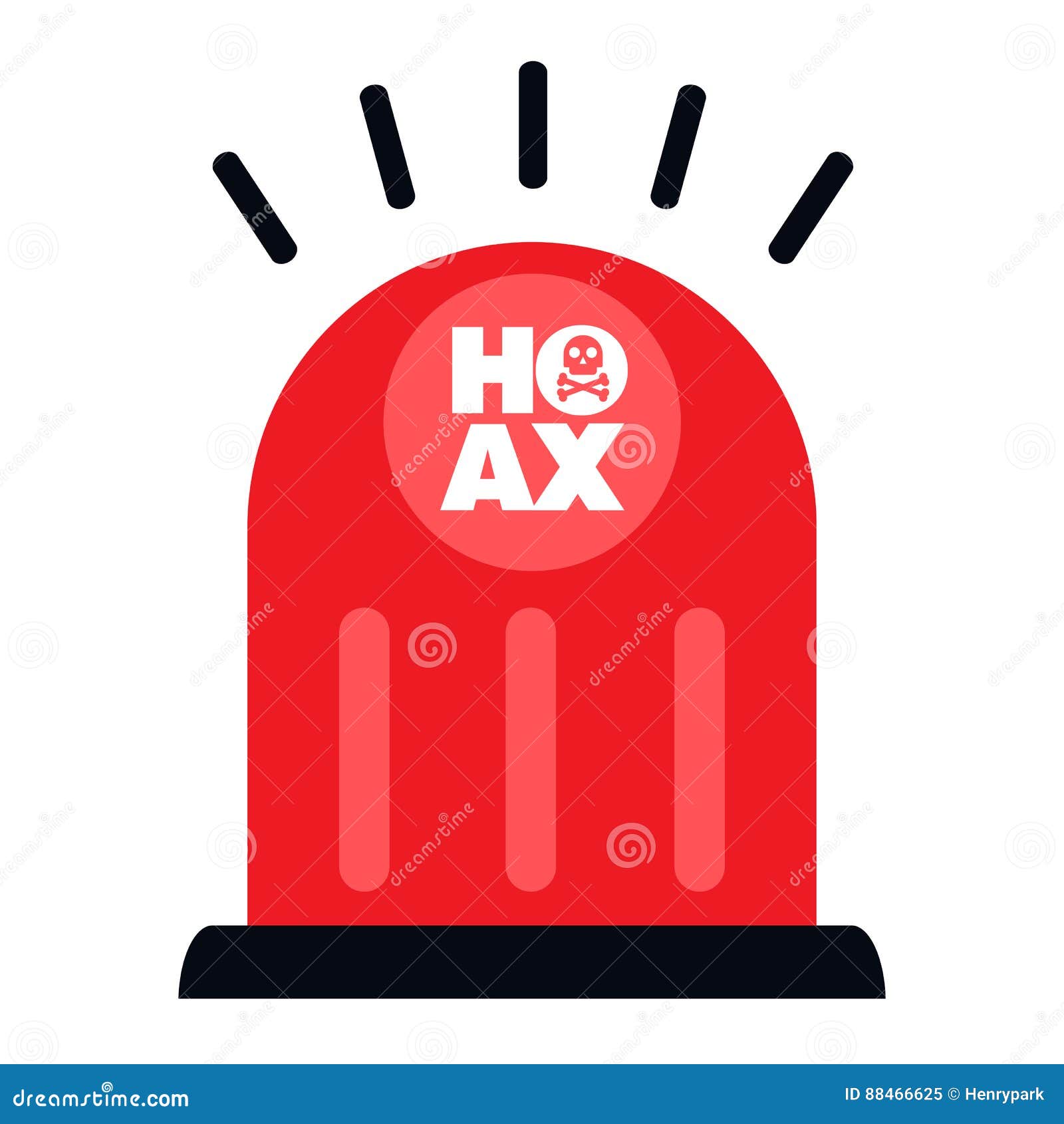Hoax stock vector. Illustration of fake, announcement - 88466625