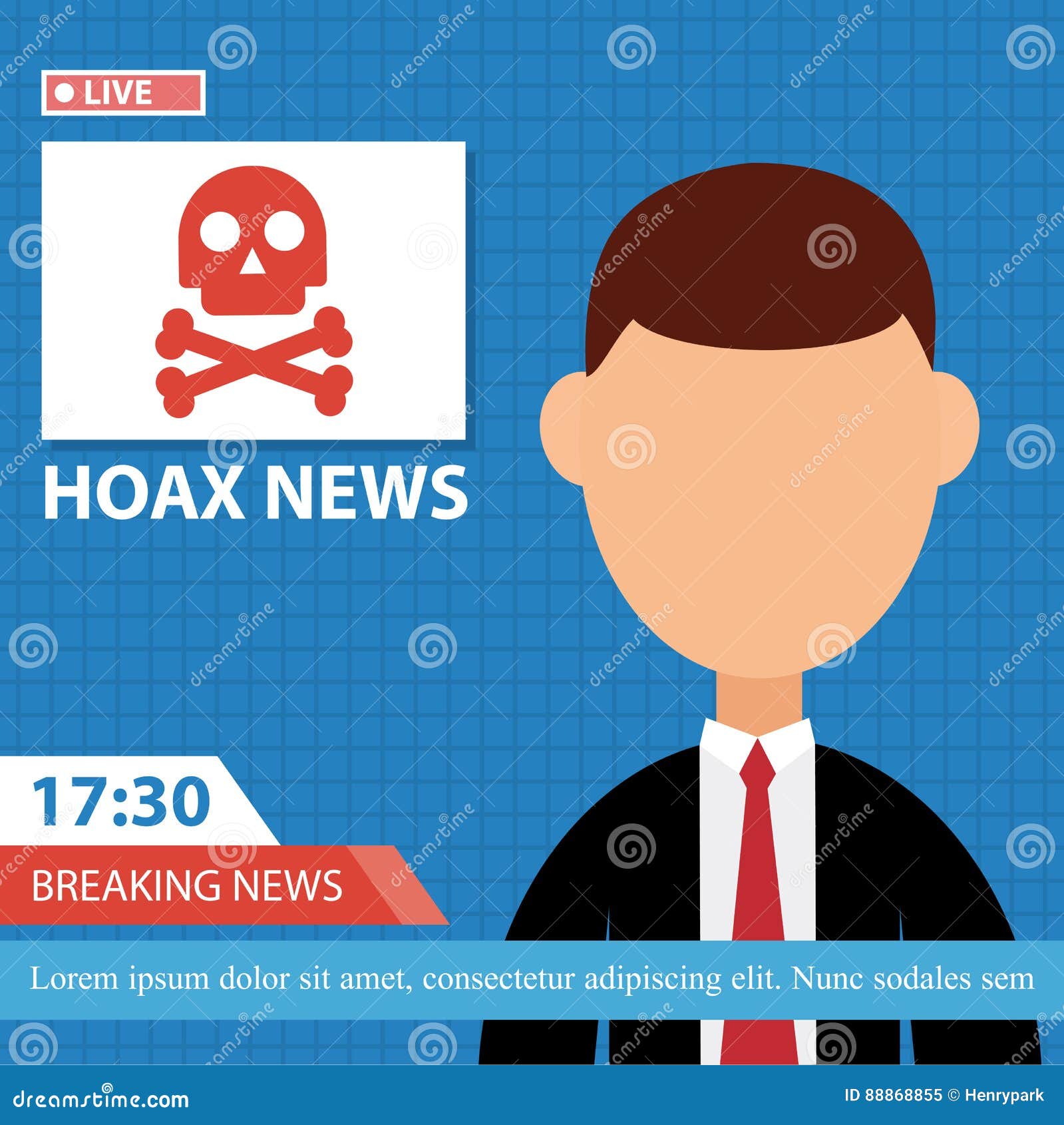 Hoax stock vector. Illustration of label, alert, design - 88868855