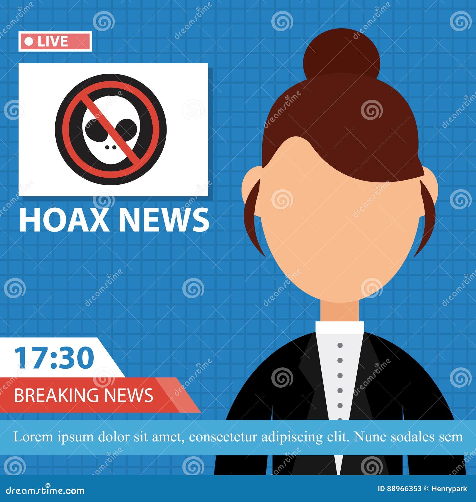 Hoax stock vector. Illustration of internet, forgery - 88966353