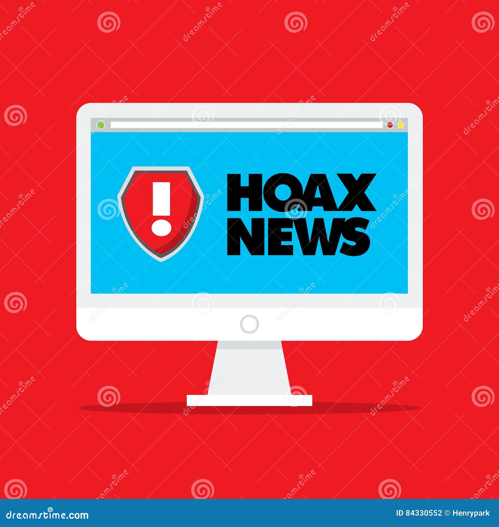 Hoax icon logo stock vector. Illustration of computer - 84330552
