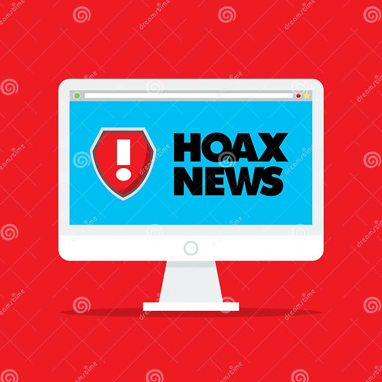 Hoax icon logo stock vector. Illustration of computer - 84330552