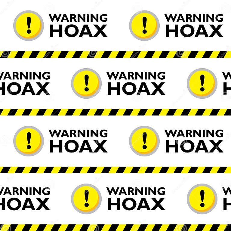 Hoax icon seamless stock vector. Illustration of hoax - 84626396
