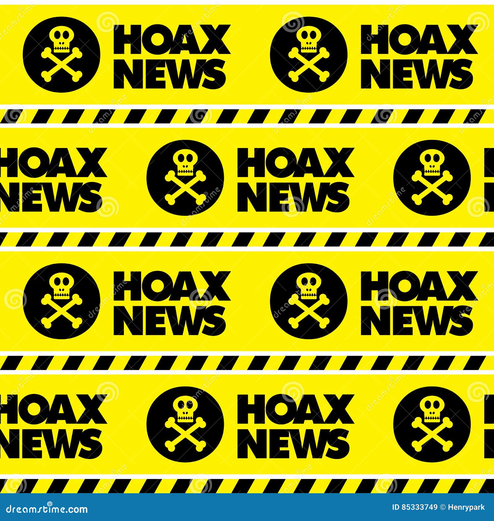 Hoax seamless stock vector. Illustration of chicane, icon - 85333749