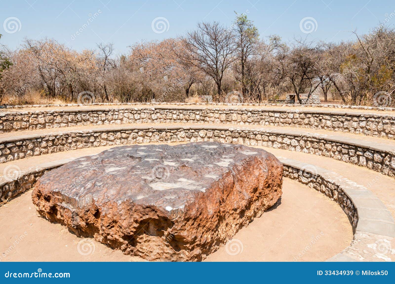 Hoba Meteorite In Namibia, The Largest Known Meteorite On Earth Royalty ...
