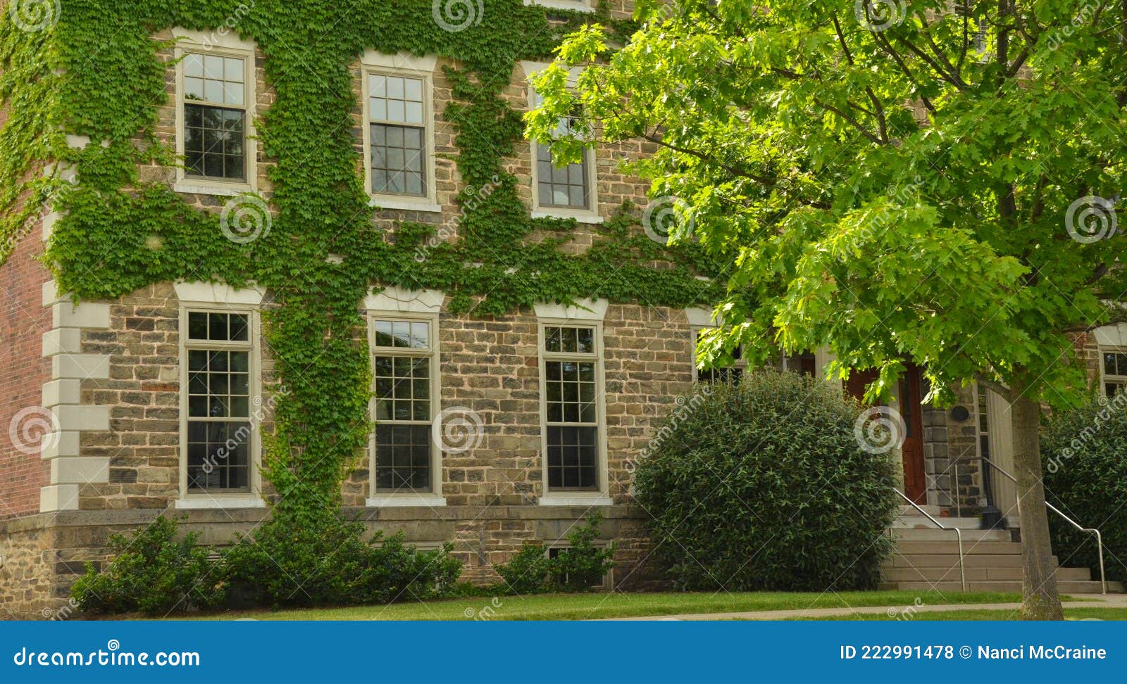 Hobart and William Smith Colleges - HWS Trinity Hall Stock Photo ...