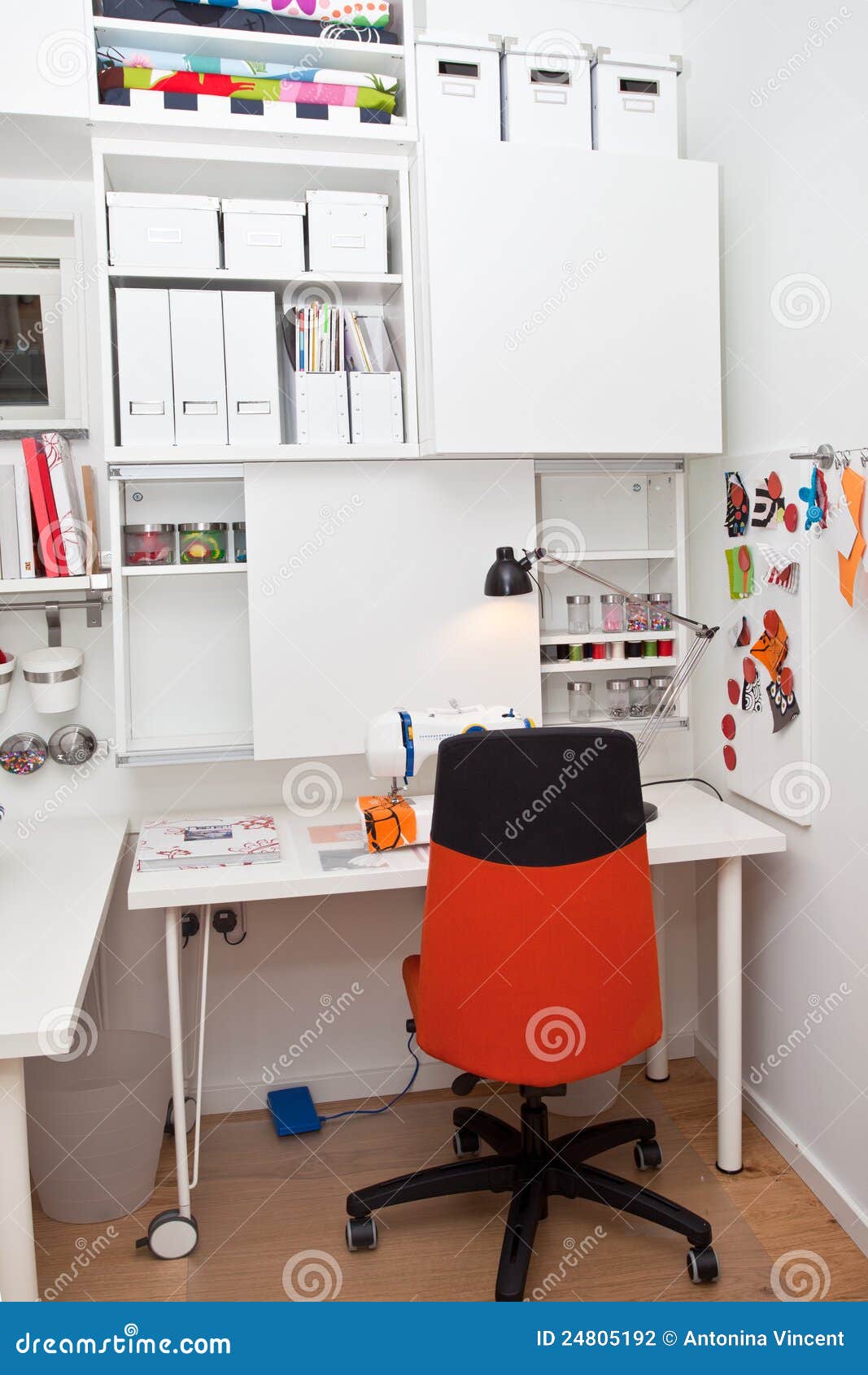 Hobbies room interior stock photo. Image of chair, color - 24805192