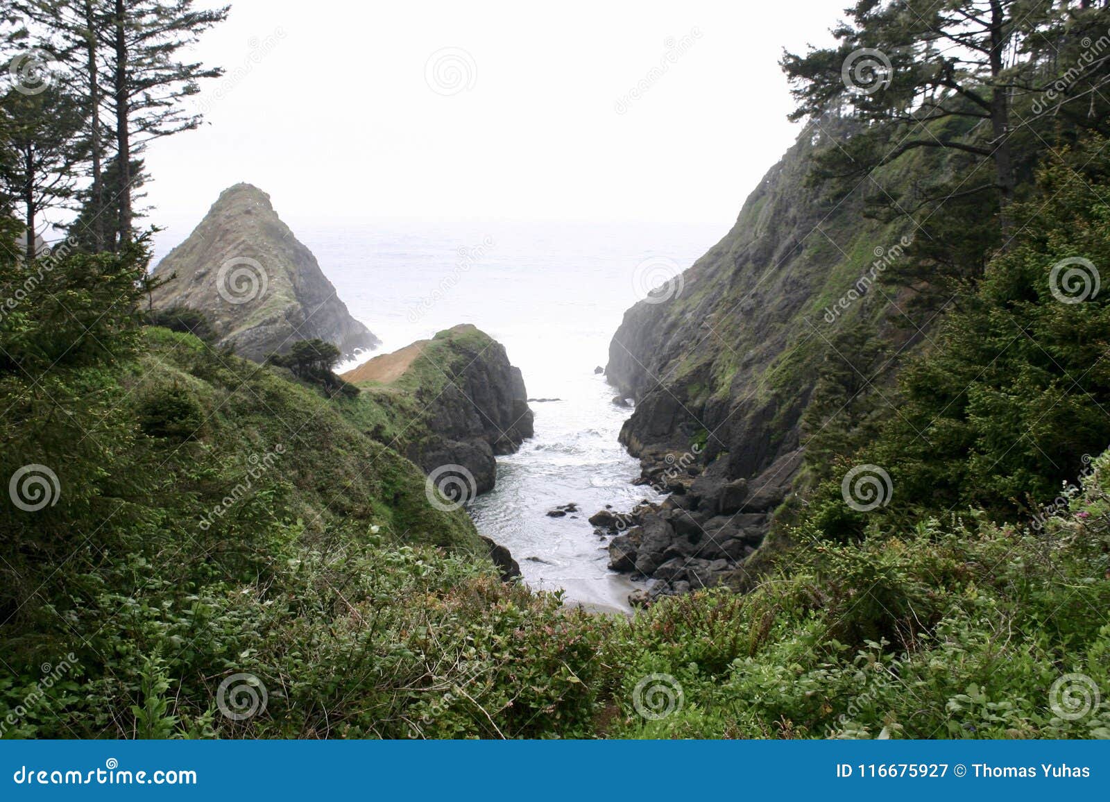 Hobbit Beach - Oregon stock image. Image of pacific - 116675927