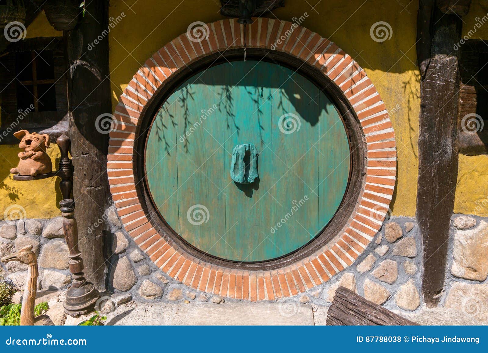 A Hobbit House Hidden Underground Part Of The Clay Castle From The ...
