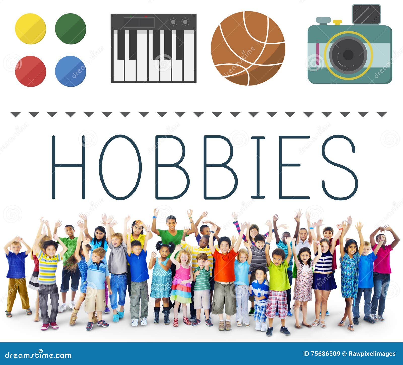 Hobby-Freizeit-Lebensstil-Zeitvertreib-Spaß-Konzept Stockbild - Bild ...