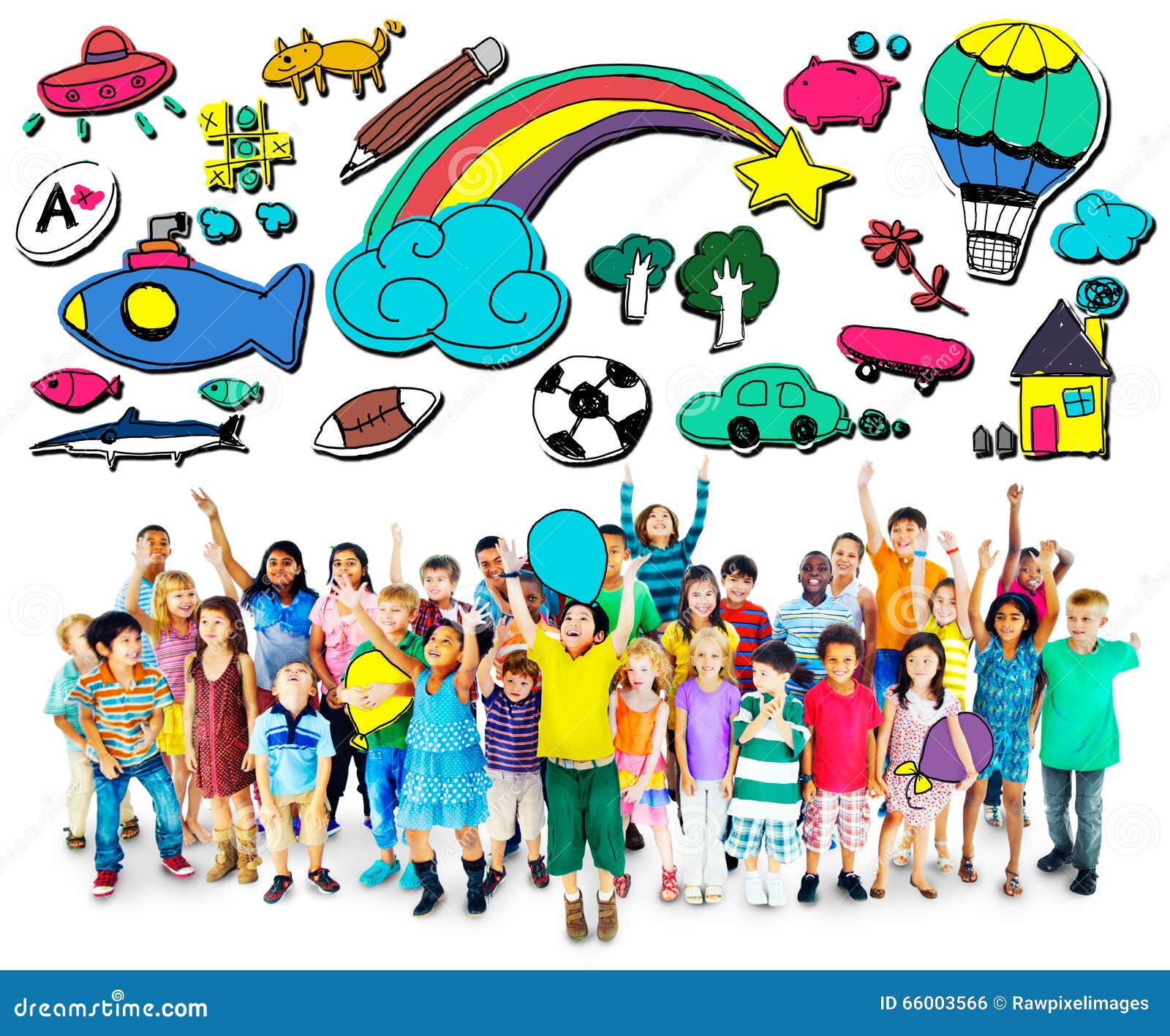 Hobby Imagination Fun Creativity Activity Inspiration Concept Stock ...