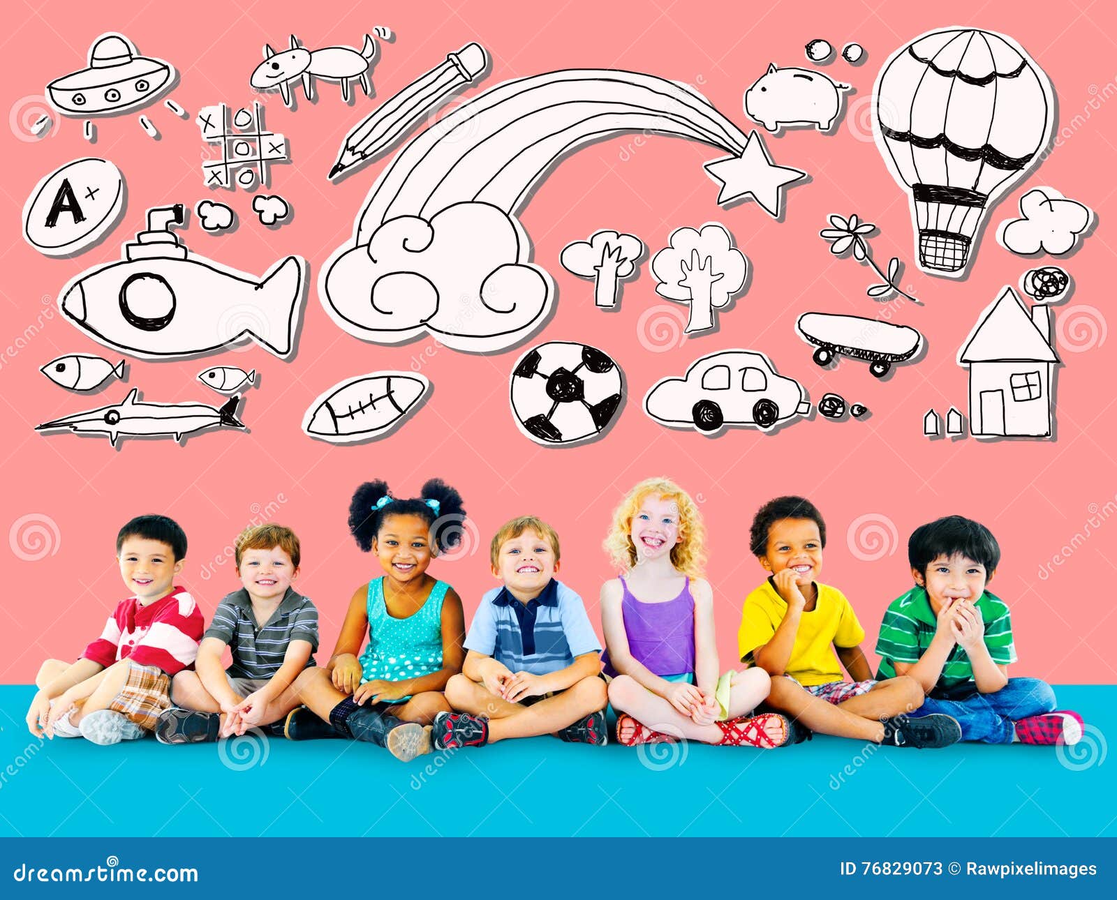 Hobby Imagination Fun Creativity Activity Inspiration Concept Stock ...