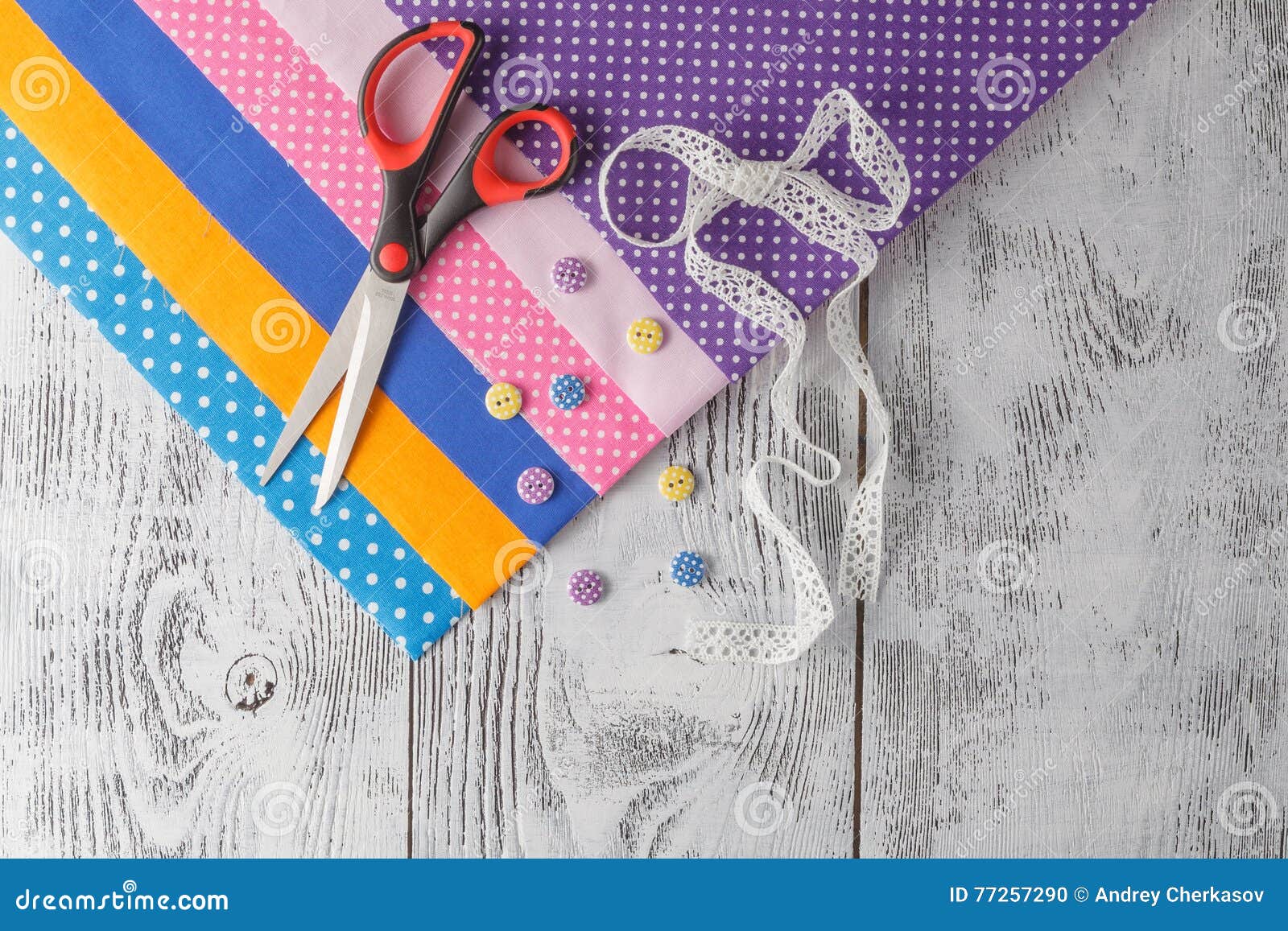 Hobby Leisure Background On Shabby Chic Background Stock Photo - Image ...