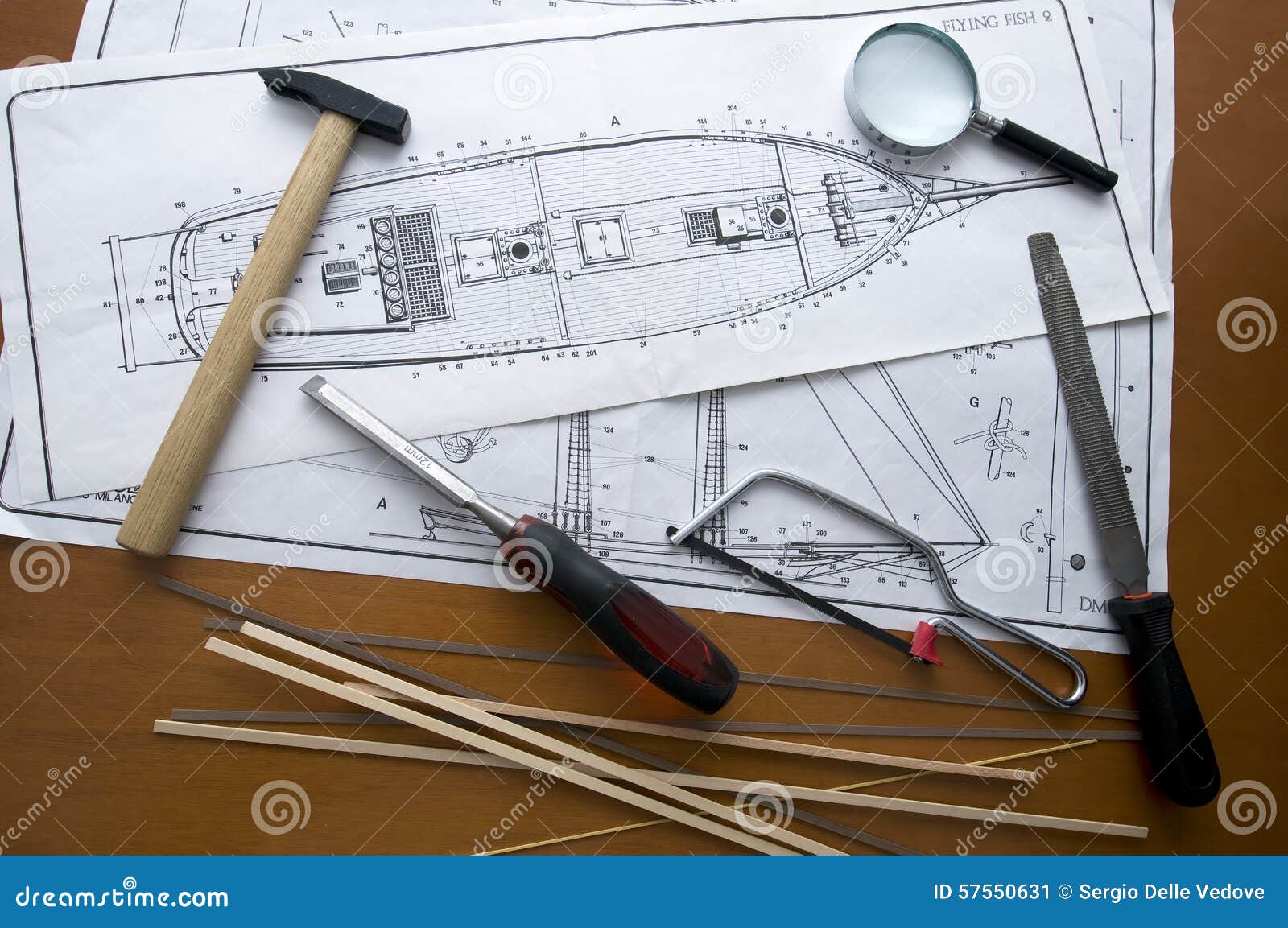 Hobby modeling stock image. Image of construction, vessel - 57550631