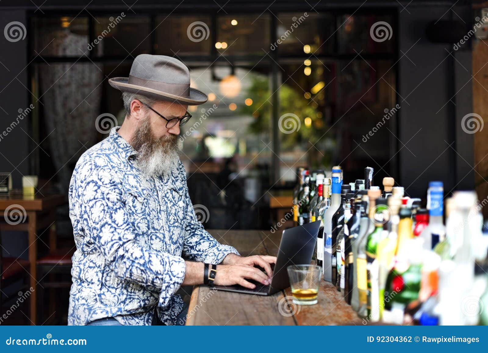 Hobby Writer Working Typing Article Concept Stock Photo - Image of ...
