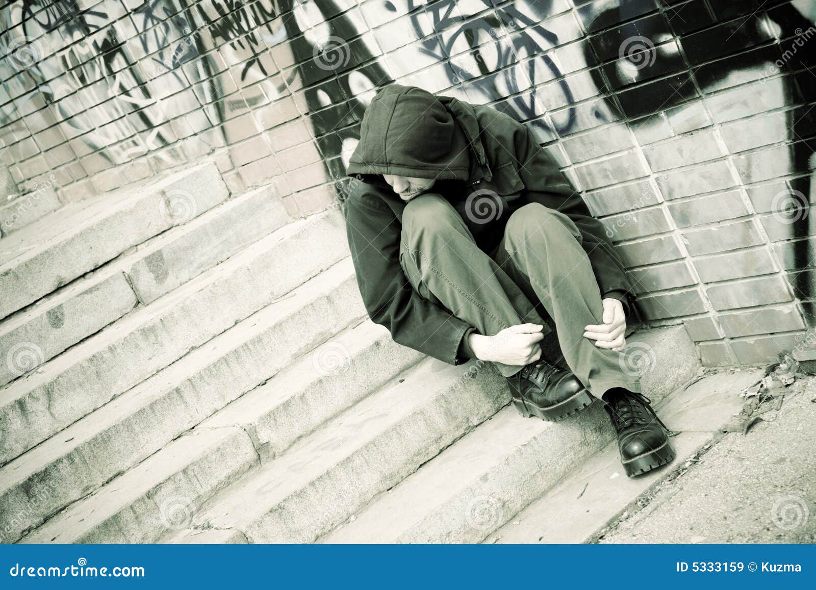 Hobo stock image. Image of poorness, color, lifestyle - 5333159