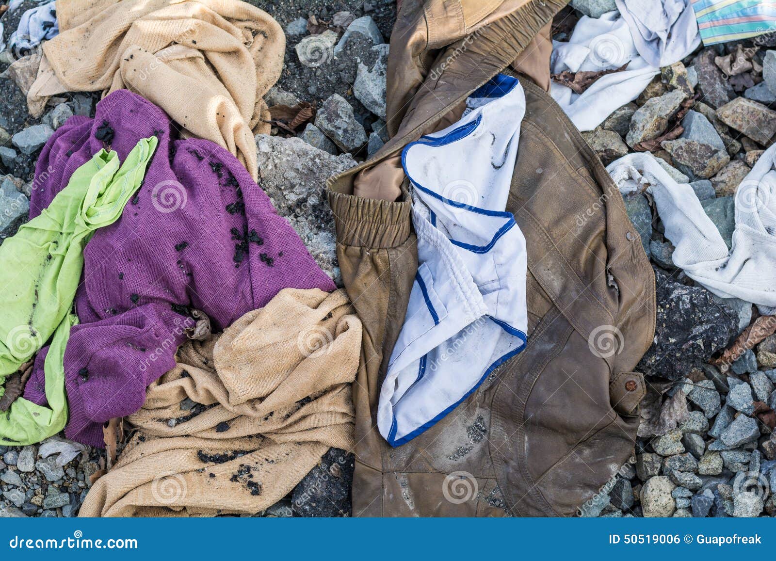 Torn Clothes Scattered Stock Photos - Free & Royalty-Free Stock Photos ...