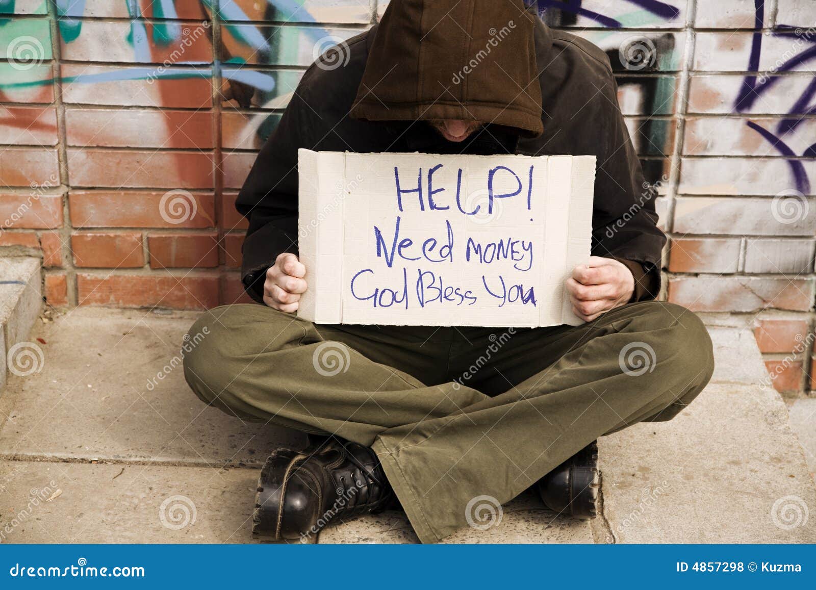 Hobo Man Royalty Free Stock Photos - Image: 4857298
