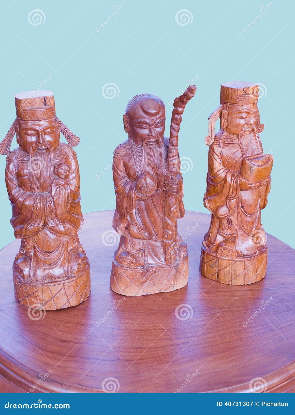 Hock Lok Siew Or Fu Lu Shou, Three Gods Of Chinese. Royalty-Free Stock ... Hock Lok Siew Or Fu Lu Shou, Three Gods Of Chinese. Royalty-Free Stock ...